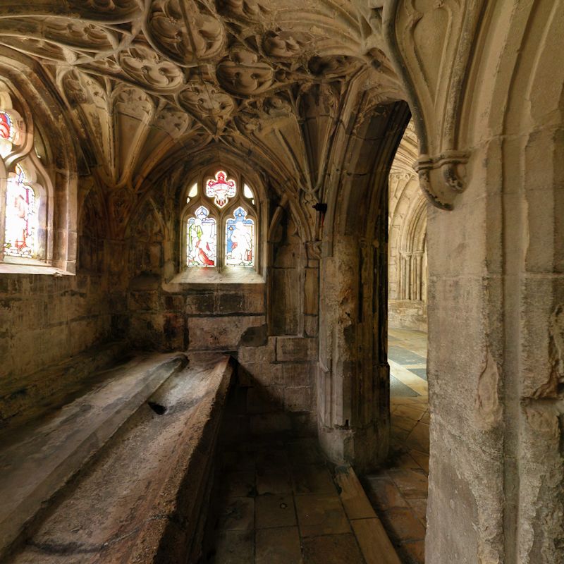 Lavatorium, Gloucester Cathedral, Gloucester, England